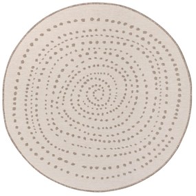 NORTHRUGS - Hanse Home koberce Kusový koberec Twin-Wendeteppiche 105414 Linen kruh ROZMĚR: 200x200 (průměr) kruh