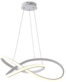 Závěsné LED svítidlo Tangle 3 bílá