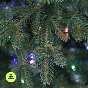 Smrk Přírodní 270 LED 150 cm