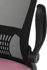 Dětská otočná židle růžová KA-K2006 PINK