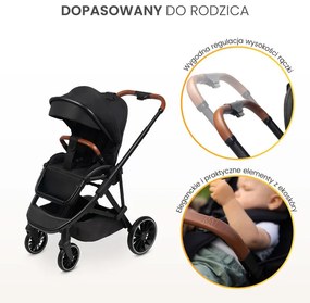 CARETERO sportovní kočárek RATIO DARK GREY