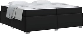Rám postele Černá 200 x 200 cm PVC 3399250