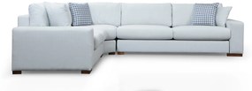 Designová rohová sedačka Bellona 322 cm béžová - levá