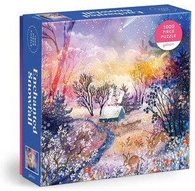 Galison Puzzle Kouzelná zasněžená krajina 1000 dílků