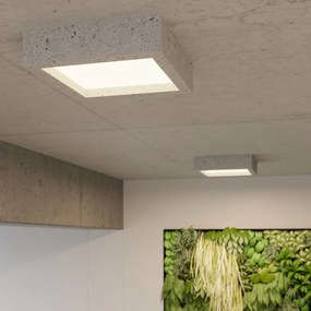 Stropní LED svítidlo Riza, 1x LED 18w, 3000k, beton