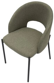 Židle HELSINKI VERDE SET 2 ks  46X53X76 cm