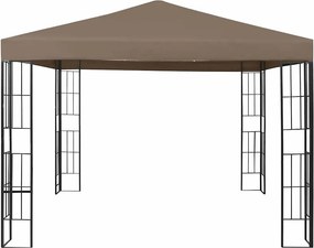Altán 3 x 3 m taupe 312257