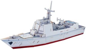 RoboTime Dřevěná skládačka útočná loď Destroyer