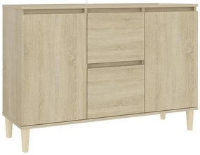 vidaXL Marketos Příborník dub sonoma 101 x 35 x 70 cm kompozitní dřevo