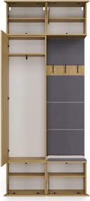 FALCO Předsíňová sestava Gaha II 1SZ1W Odstín: Bílá
