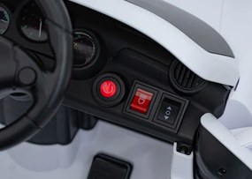 Elektrické autíčko RUF CTR3 bílé