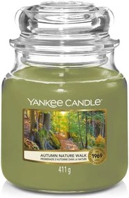 Yankee Candle vonná svíčka Classic ve skle střední Autumn Nature Walk 368g