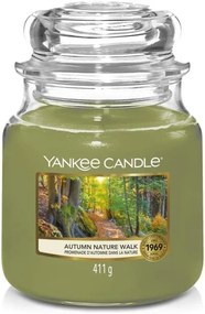 Yankee Candle vonná svíčka Classic ve skle střední Autumn Nature Walk 411g