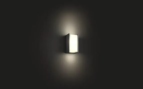 PH 16472/93/P0 Hue White venkovní nástěnné svítidlo Philips Turaco 16472/93/P0 antracitové, 2700K - PHILIPS HUE (915003761403)