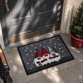 Rohožka Hanse Home Cristmas Dwarfes, 40 x 60 cm