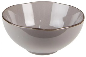 Miska na polévku šedá 15x7 cm – 15x7 cm