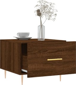 vidaXL Konferenční stolky 2 ks 50 x 50 x 40 cm kompozitní dřevo [829379] Barva: šedá sonoma