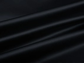 Biante Saténový čtvercový ubrus polyesterový Satén LUX-026 Černý 60x60 cm