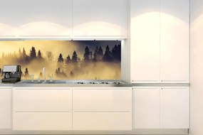 Samolepicí fototapeta do kuchyně KI-180-142 Lesní krajina | 180 x 60 cm