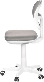 Dětská otočná židle šedá KA-C801 GREY
