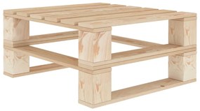vidaXL Zahradní stolek z palet dřevo