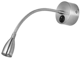 Moderní nástěnné svítidlo Flex 7 Chrome