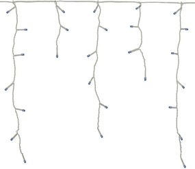 LED krápníky - 22,5m, 500LED, 8 funkcí, IP44, modrá