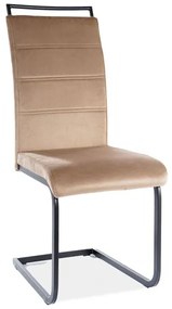Jídelní židle Harold (béžová + černá). 1050219
