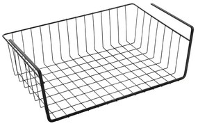 Závěsný košík z nerezové oceli 26x40 cm Kanguro – Metaltex