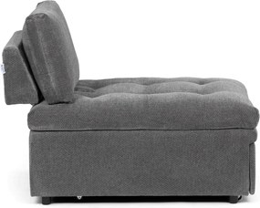 Autronic Rozkládací čalouněné křeslo ASB-C3410 Barva potahu: Zelená