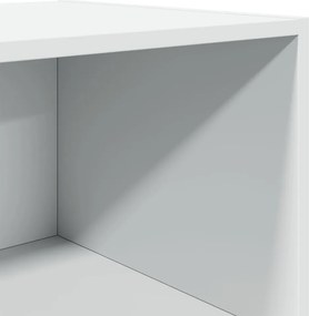 Skříň highboard bílá 50 x 41 x 185 cm kompozitní dřevo 3281680