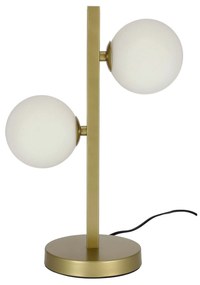 Mosazná stolní lampa Kama pro žárovku 2x G9  - Candellux