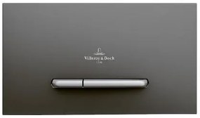 Villeroy & Boch ViConnect - Ovládací tlačítko splachování, matný antracit/matný chrom 922169D8