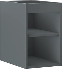 Mexen Box-A, závěsná skříňka 30 cm, grafitová matná, 91AX1-0300-470-1-66