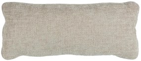 OnaDnes -20% Hoorns Světle šedý látkový polštář Bearny 30 x 70 cm