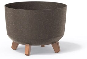 PRO Květináč GRACIA STANDARD ECO WOOD kávový 33,9cm