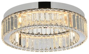 Luxusní stropní svítidlo Spark 40 stmívatelné Chrome