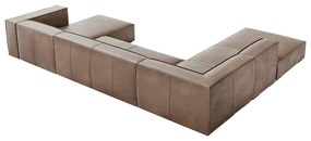 Světle hnědá kožená rohová pohovka (levý roh) Madame – Windsor &amp; Co Sofas