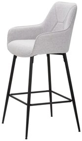Designová barová židle Elchanan šedá