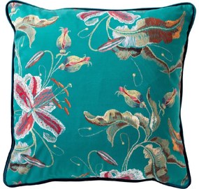 Dekorační povlak na polštář FANNY EMERALD 45x45 cm, zelený