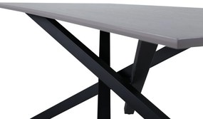 Jídelní stůl Piazza, černý, 90x180