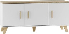 TV stolek Lotta I 150 cm dub sonoma/bílý