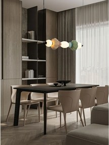 Keramické LED stmívatelné závěsné svítidlo s keramickým stínidlem/se skleněným stínidlem Oneta – Nova Luce