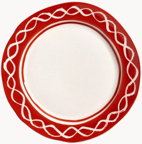 Sada ručně malovaných porcelánových snídaňových talířů Festivo, 2 díly
