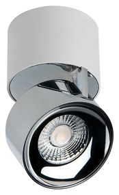 LED2 11508315DT KLIP ON stropní povrchové bodové svítidlo LED D77mm 11W/770lm 3000K TRIAC bílá, chrom Stropní bodovky