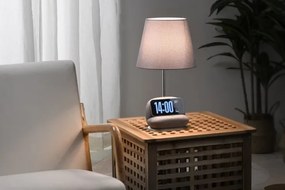 Immax 09109L - LED Stm stolní lampa s bez nabíjením Qi SOFA LED/6W/230V šedá