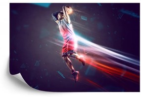 Fototapeta Zátěž Basketbalového Hráče Omyvatelný vlies 360x240