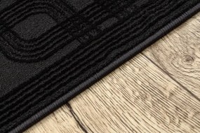 Koberec AURA J2556A černý / antracitový