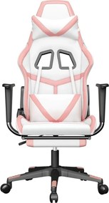 vidaXL Herní židle s podnožkou umělá kůže [3143684] Barva: Černá a maskáčová
