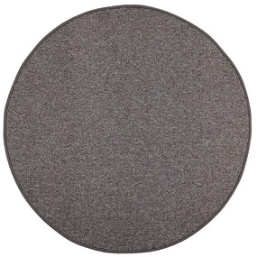Timzo, Kusový koberec Neapol 4719 kruh, 57x57 (průměr) kruh, hnědá, chodba / předsíň